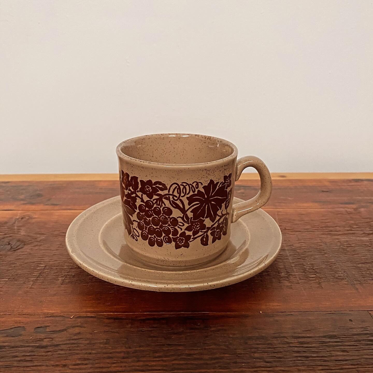Vintage Tams Cup and Saucer - Etsy