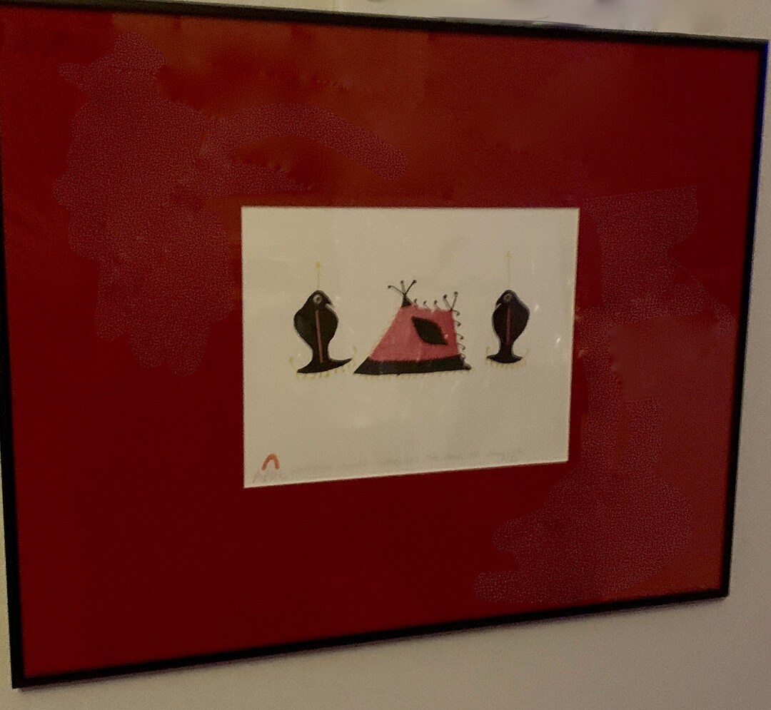 Tulugaak Tupilik Vintage Inuit Art Dorset Canada Litho Print - Etsy