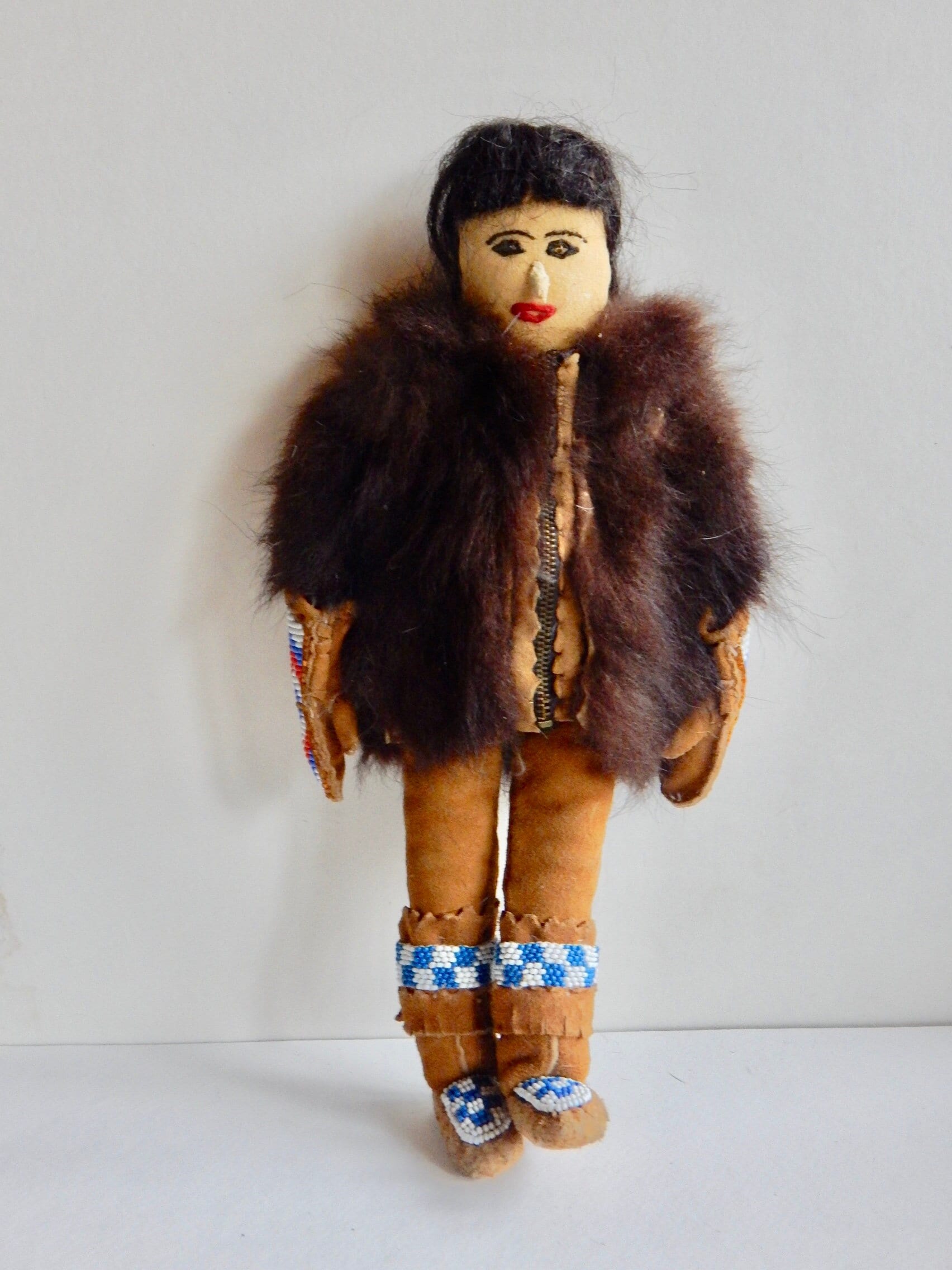 Doll VINTAGE Inuit Eskimo Alaskan Art DOLL Traditional - Etsy Canada
