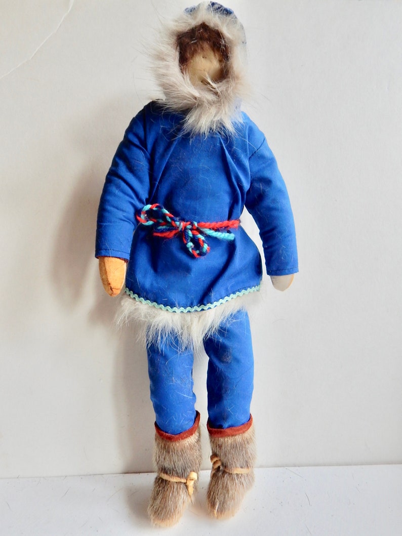 Doll Vintage Inuit Eskimo Alaskan Art DOLL W Soft HEAD | Etsy