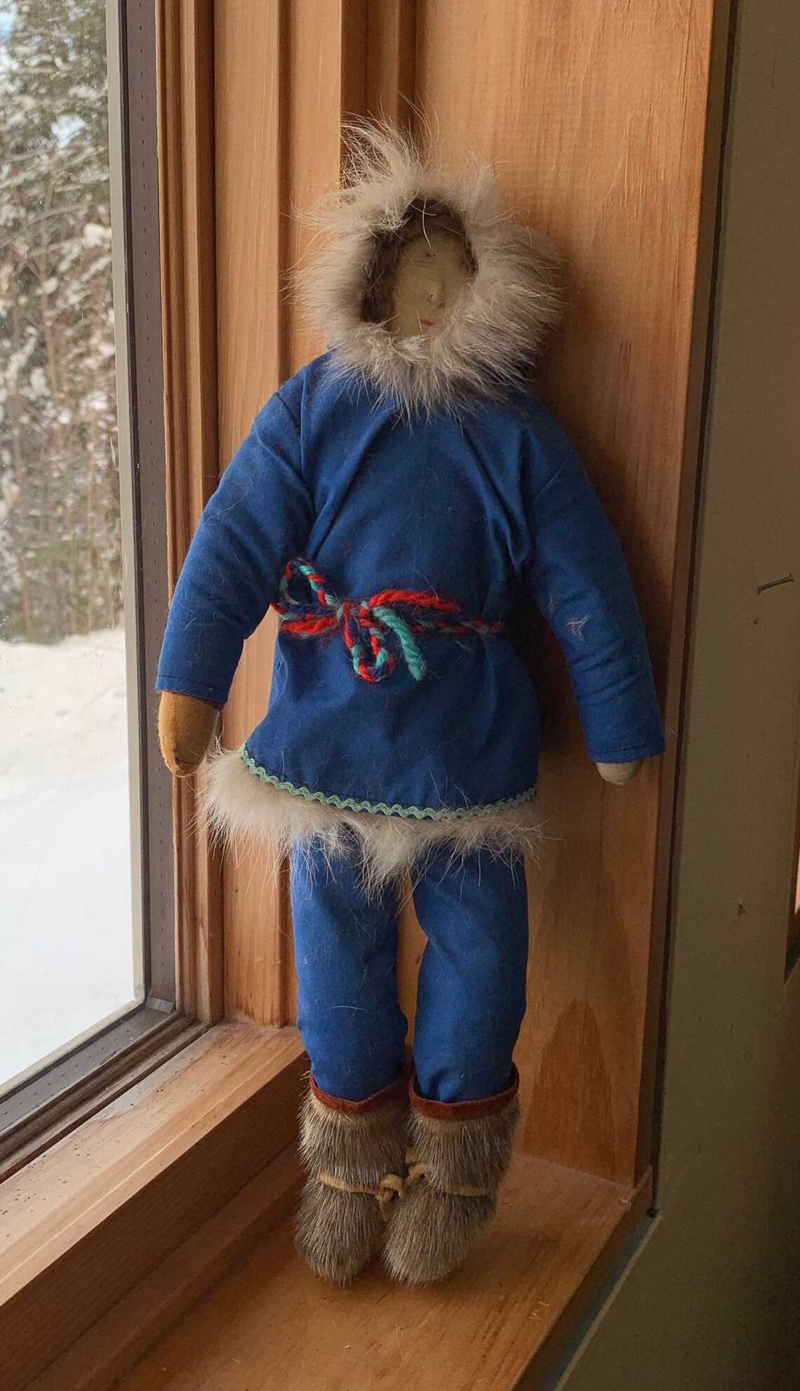 Doll Vintage Inuit Eskimo Alaskan Art DOLL W Soft HEAD | Etsy