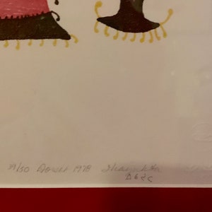 Tulugaak Tupilik Vintage Inuit Art Dorset Canada Litho Print - Etsy