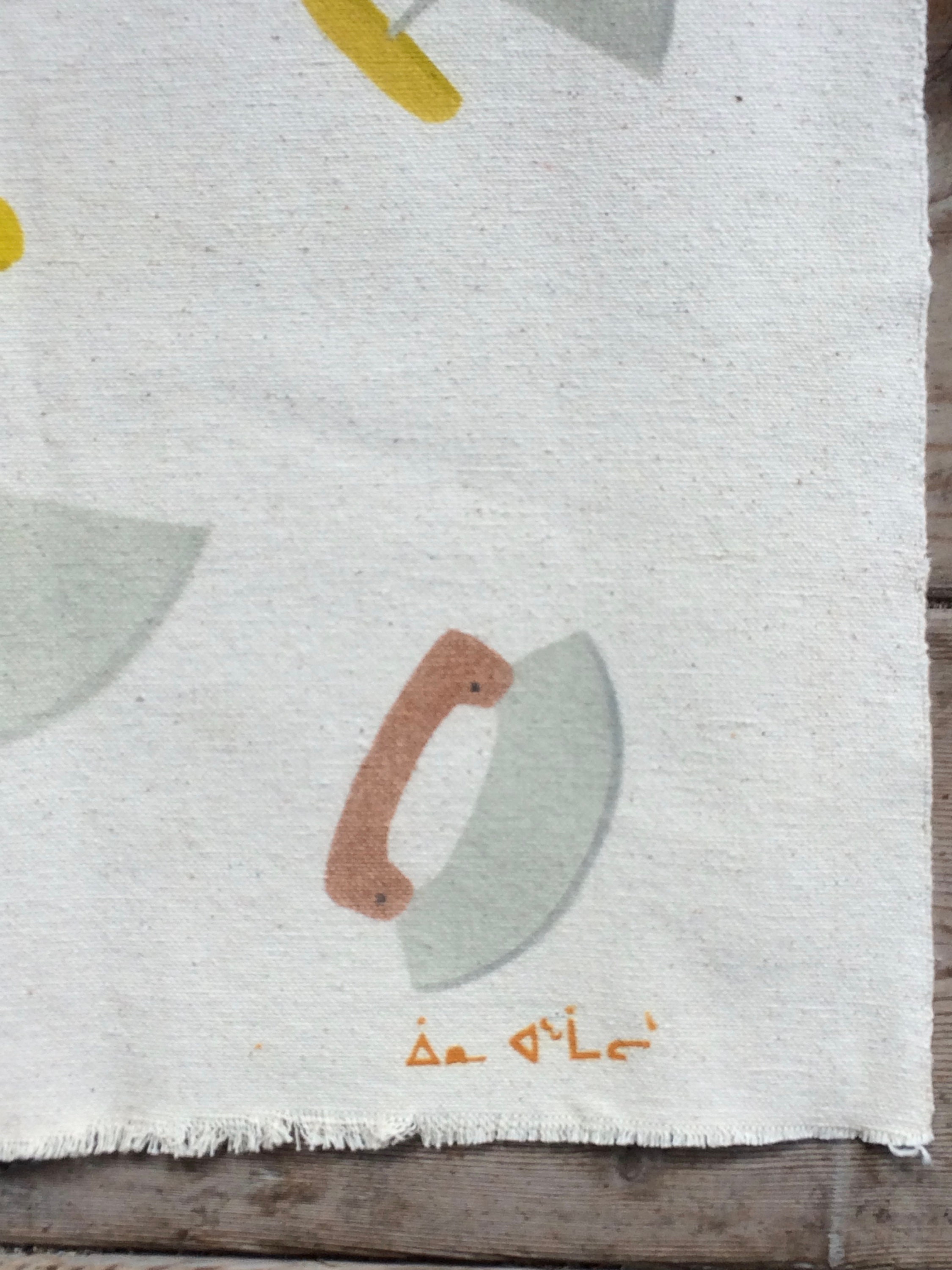 Inuit Eskimo Art ULU Wallhanging 13x17 Paint on Canvas - Etsy