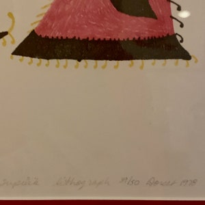 Tulugaak Tupilik Vintage Inuit Art Dorset Canada Litho Print - Etsy