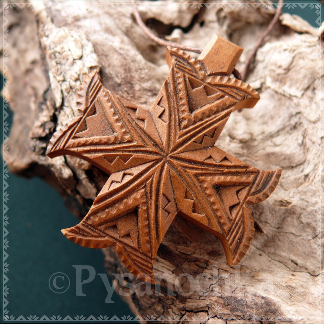 Hand Carved Body Cross Ukrainian Hutsul Wooden Carving Gift for a ...