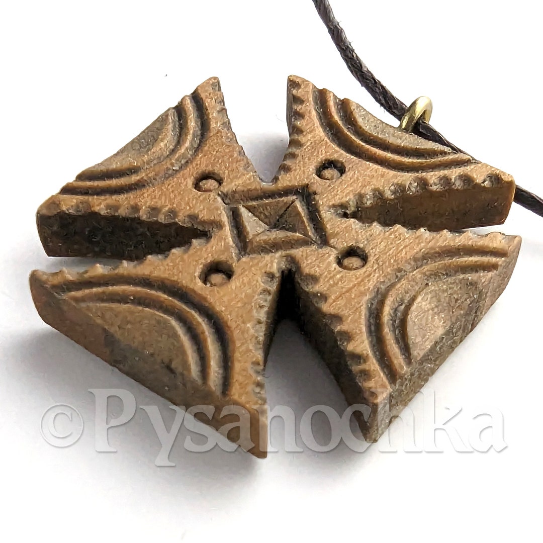 Hand Carved Body Cross Ukrainian Hutsul Wooden Carving Gift for a ...