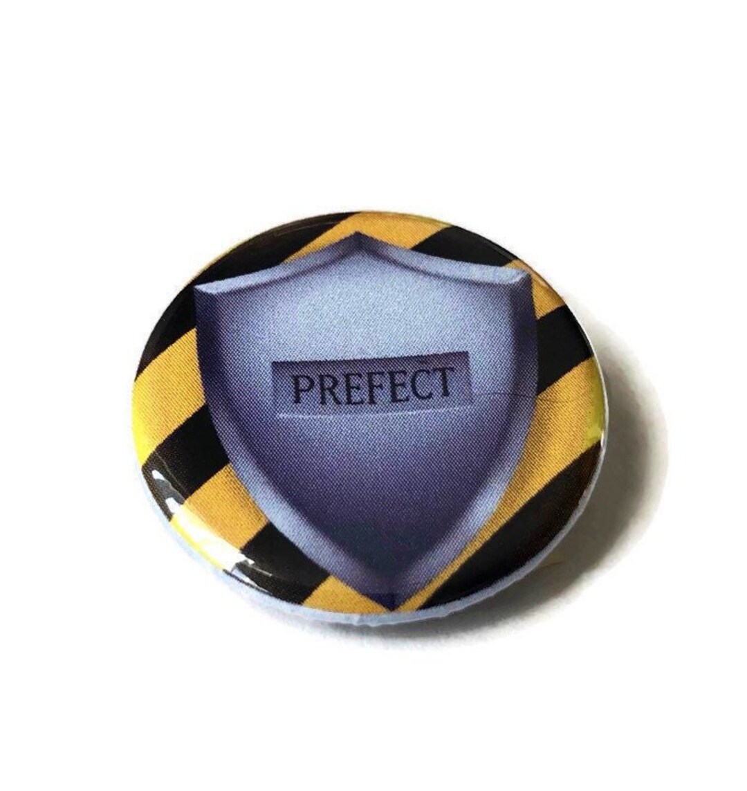 Prefect Badge Prefect Pin Badger House Puff Wizard Prefect Wizard ...