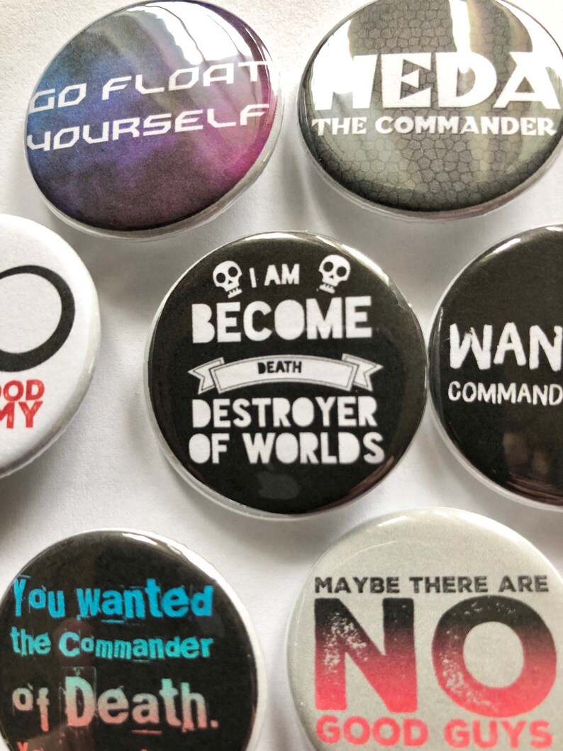 The 100 Clarke Pins Clarke Magnet Pin Back Nightblood Academy Wanheda ...
