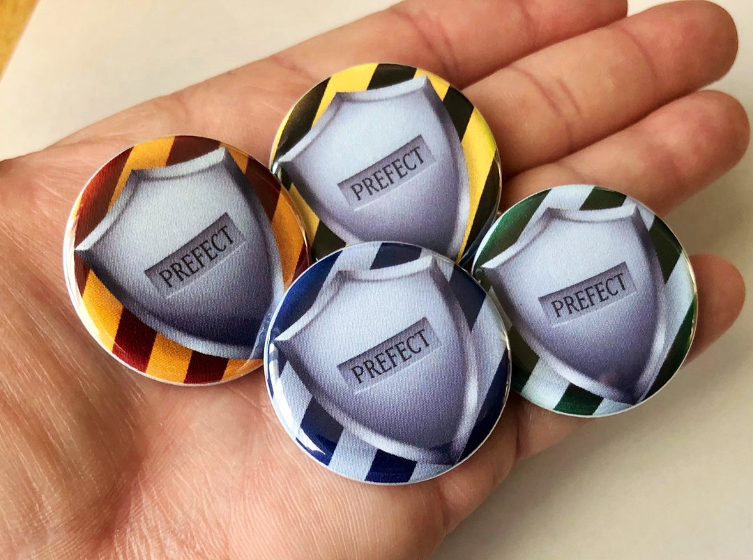 Prefect Pins Prefect Badge Wizard Prefect Wizard School House Prefect ...