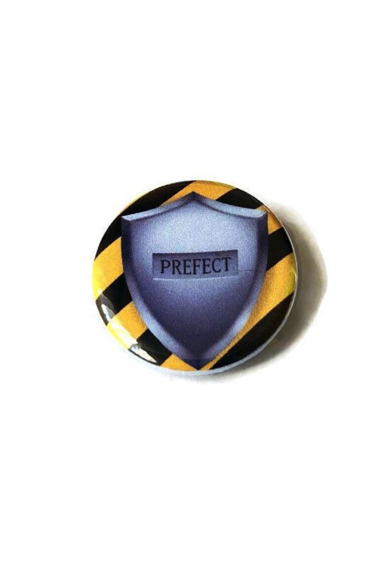 Wizard School Badger Prefect Badge: House Pride Pin, Magnet, Keychain ...