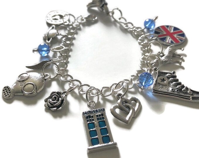 Doctor Who Charm Bracelet - Etsy