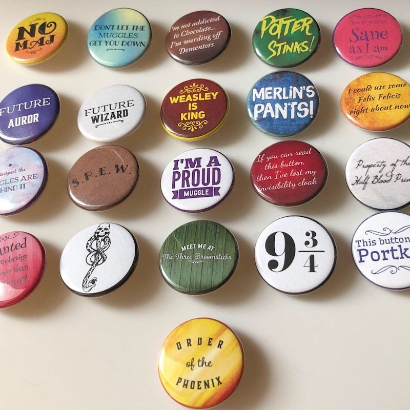 Custom Wizard Pins - Etsy