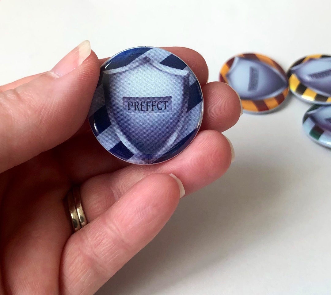 Prefect Badge Prefect Pin Eagle House Raven Wizard Prefect Wizard ...