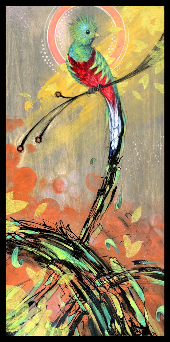 Quetzal Painting