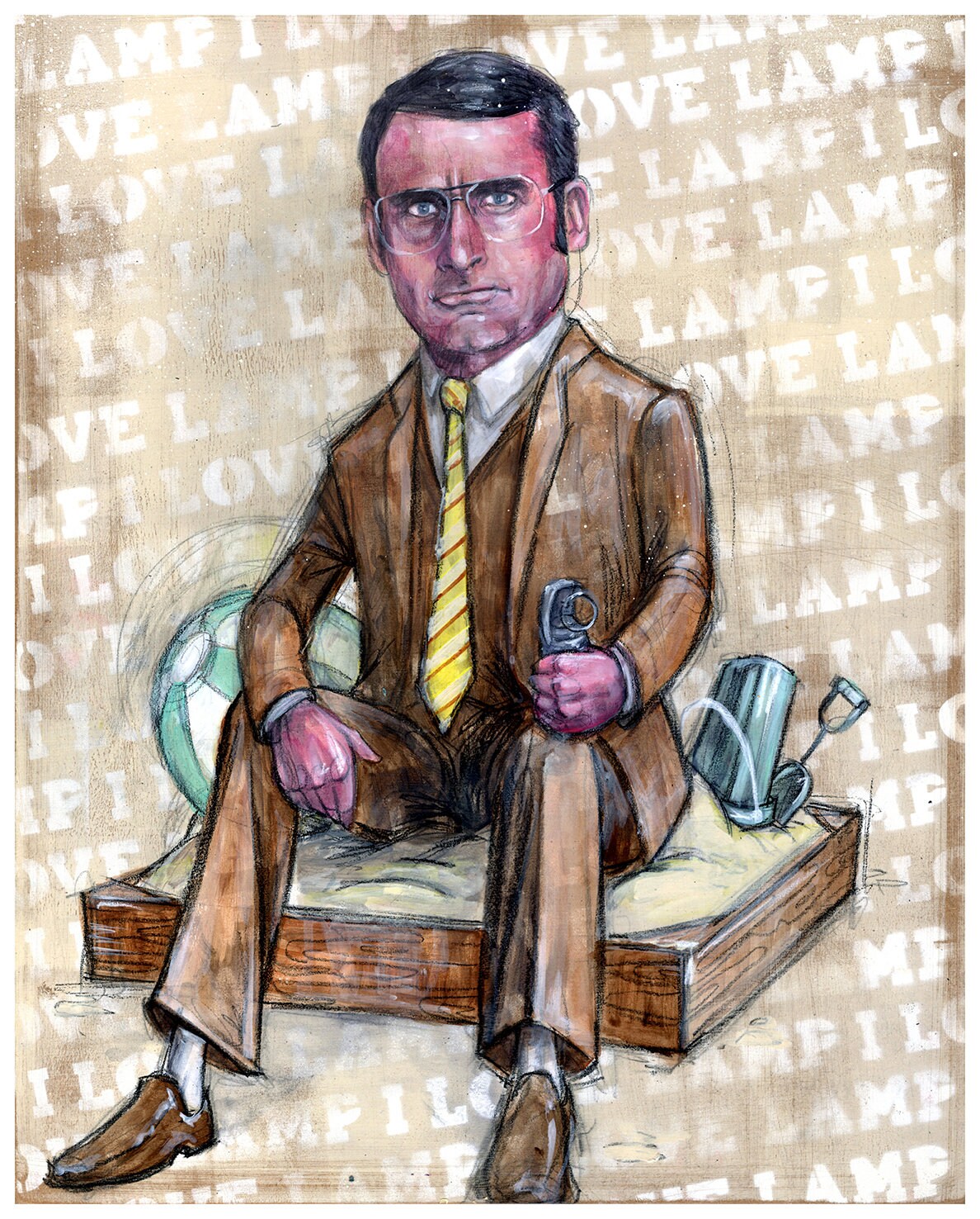 Anchorman Movie Art Print Posters Ron Burgundy and the Full - Etsy