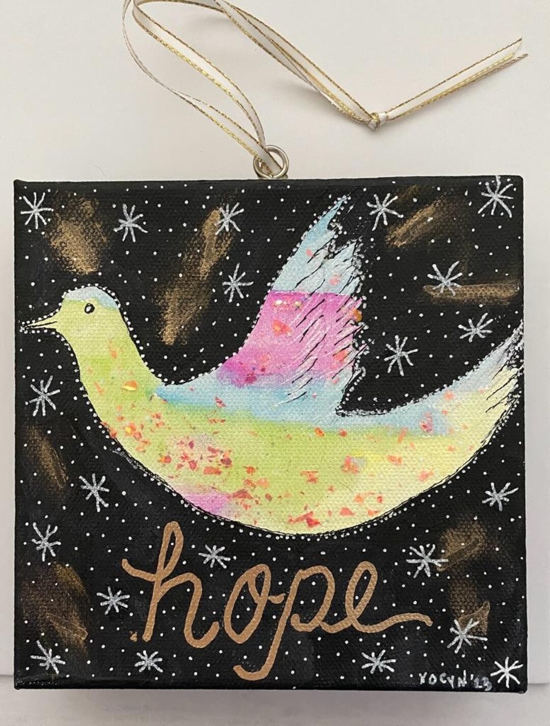 Hope Dove Painting - Etsy