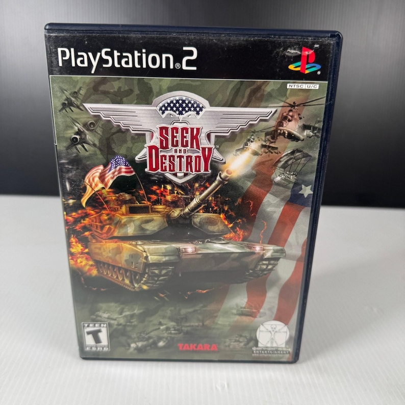 Seek and Destroy Playstation 2 Video Game Tactical Combat Complete CIB - Etsy