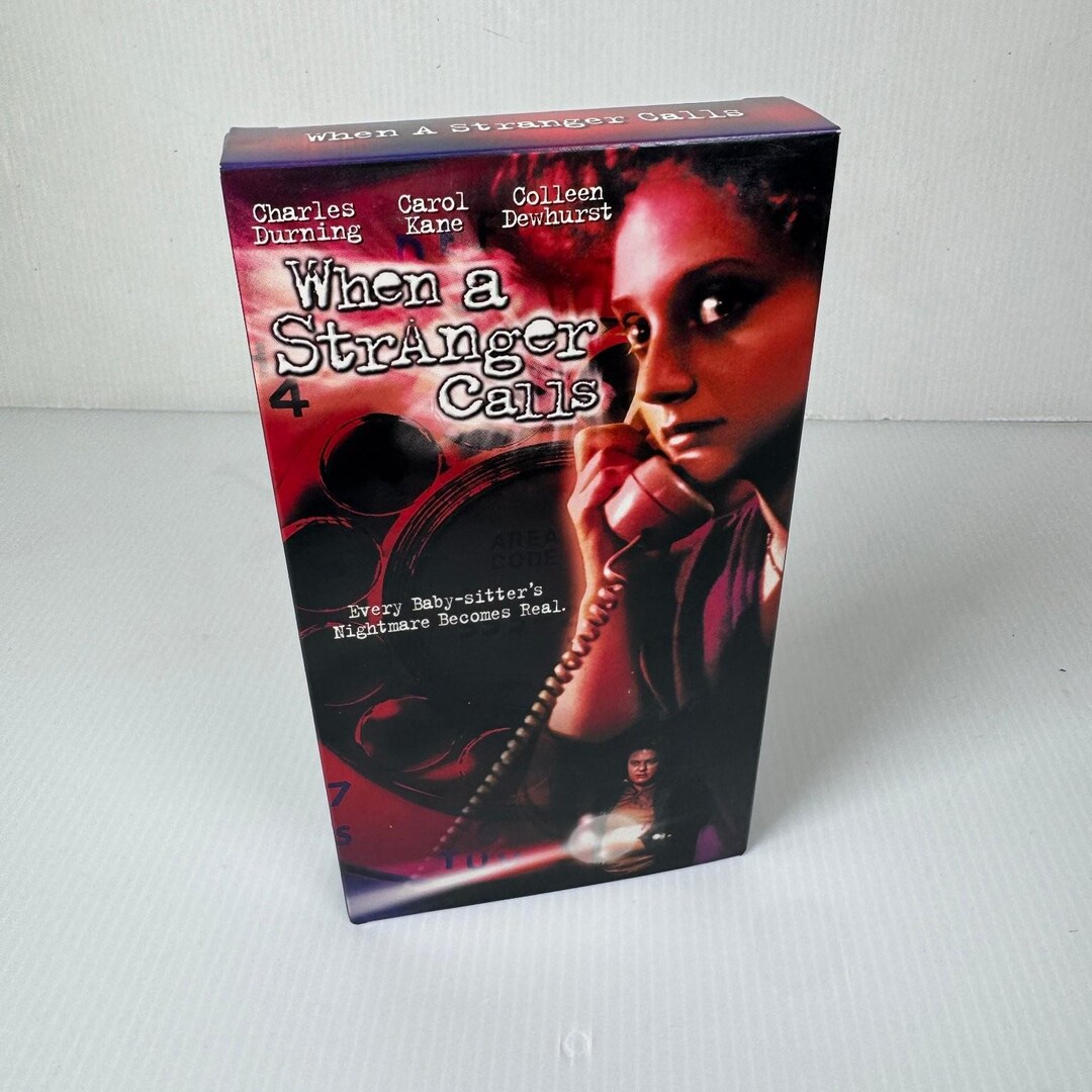 When a Stranger Calls VHS 1979 Horror Original Release Columbia ...