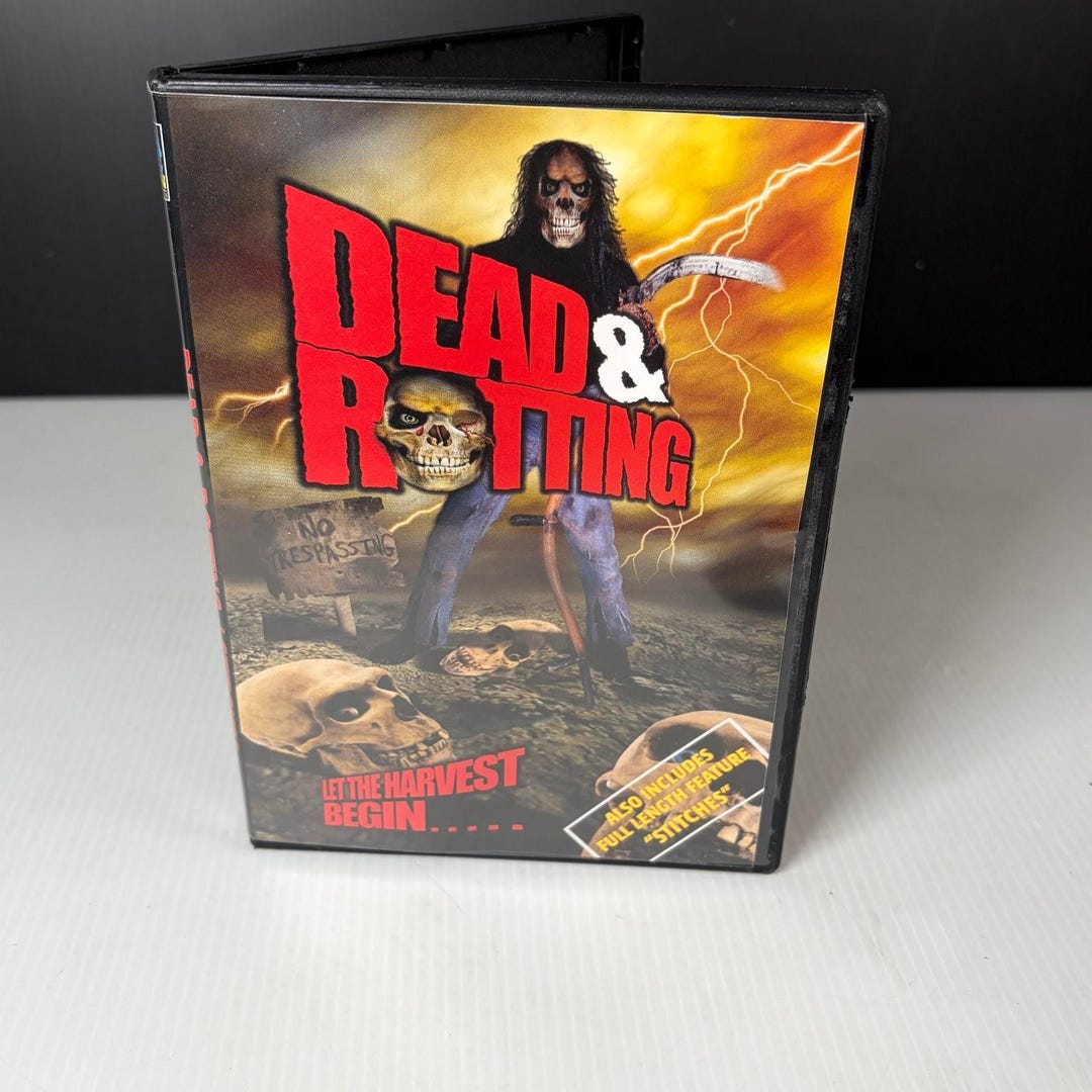 Dead & Rotting and Stitches DVD 2002 Horror Full Moon Pictures Double ...