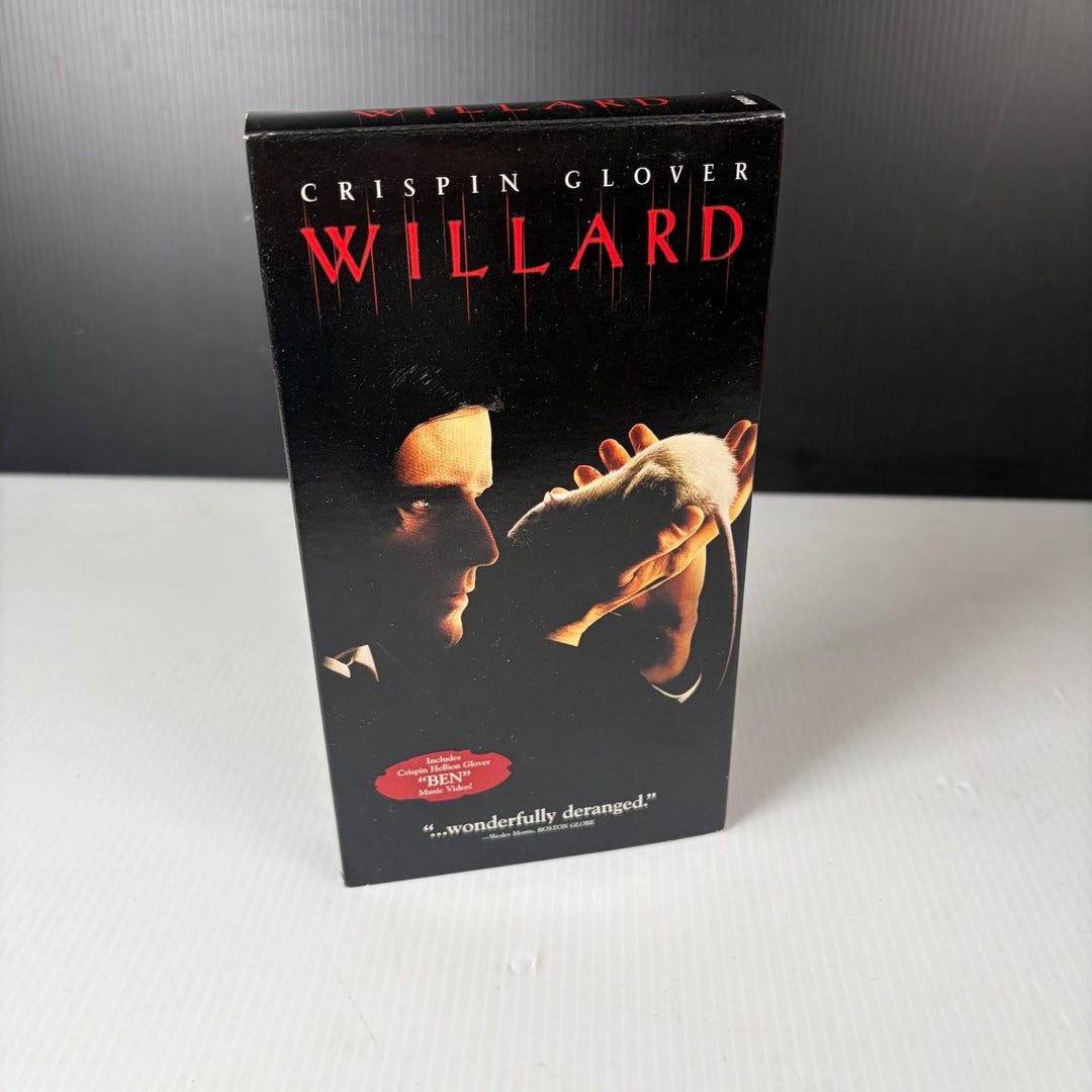 Willard VHS 2003 Thriller Horror Includes BEN Music Video New Line Home ...