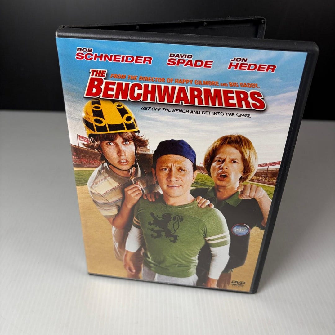 The Benchwarmers DVD 2006 Comedy Rob Schneider David Spade Jon Heder - Etsy