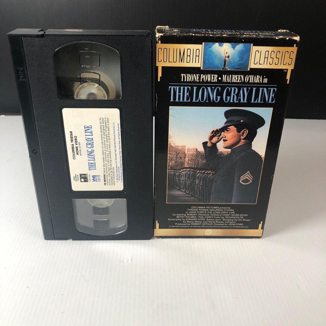 The Long Gray Line VHS 1955 War Drama Columbia Classics - Etsy