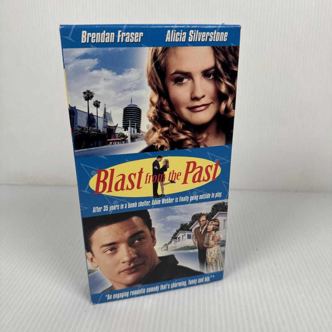 Blast From the Past (VHS, 1999) Brendan Fraser & Alicia Silverstone ...