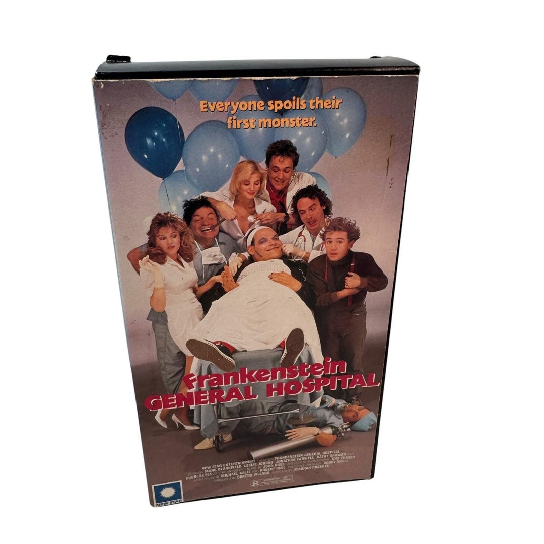 Frankenstein General Hospital VHS 1988 Comedy Original Release New Star ...