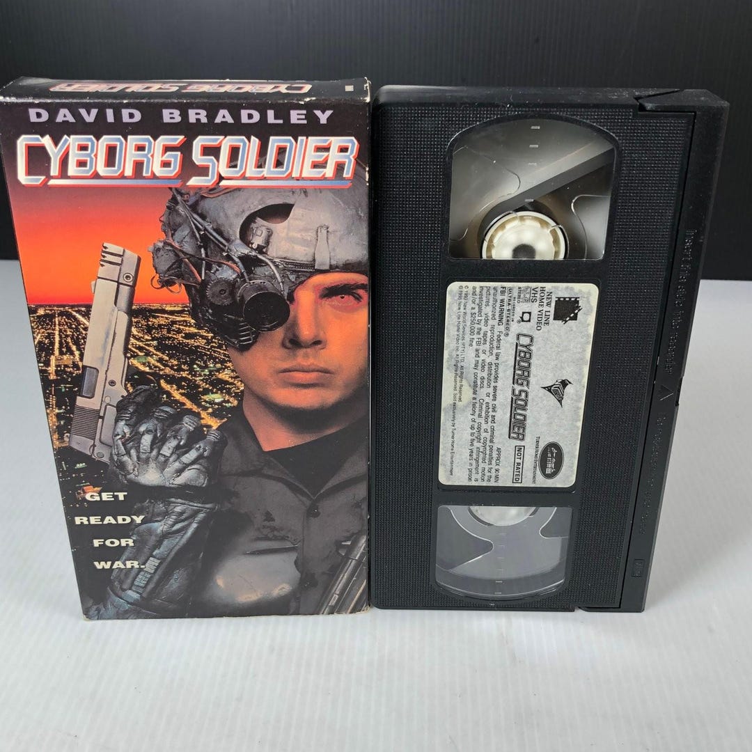 Cyborg Soldier VHS 1993 Sci-fi Action Unrated New Line Home Video - Etsy