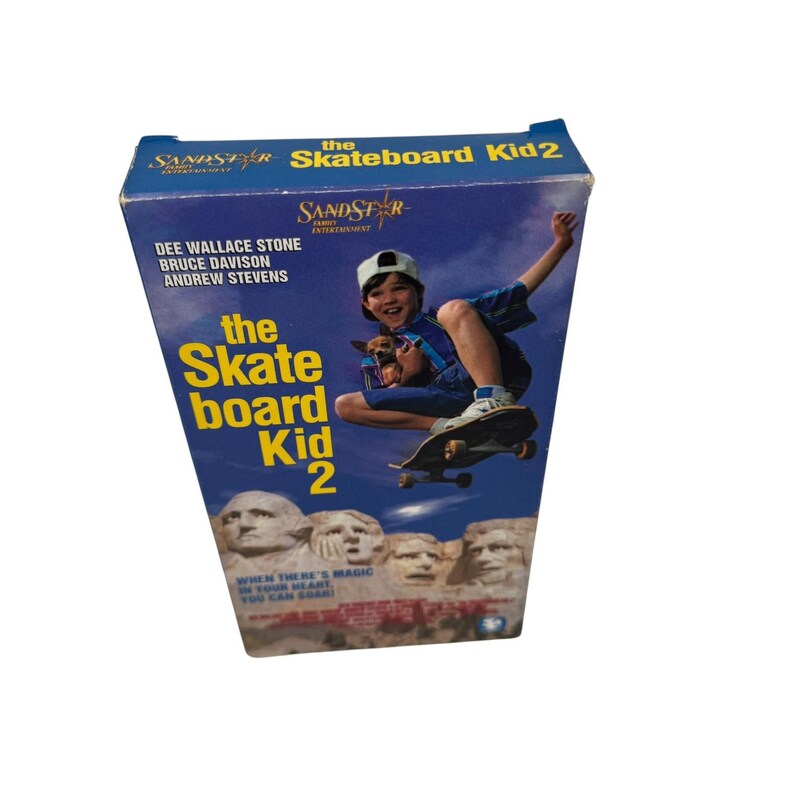 Vintage Skateboard Kid 2 VHS 90s Family Movie Rare Dee Wallace Sandstar ...