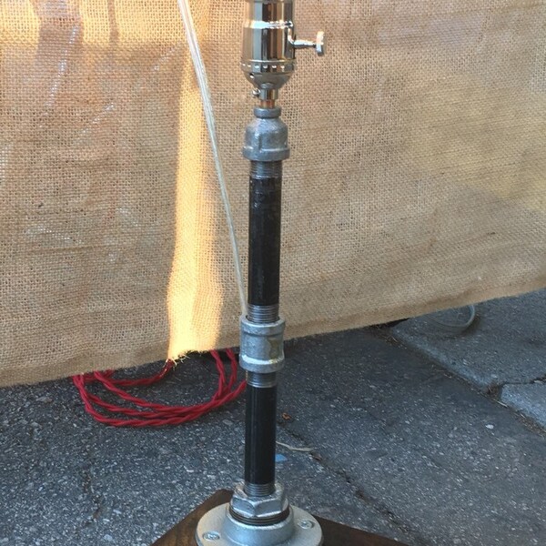 Gas Pipe Lamp - Etsy