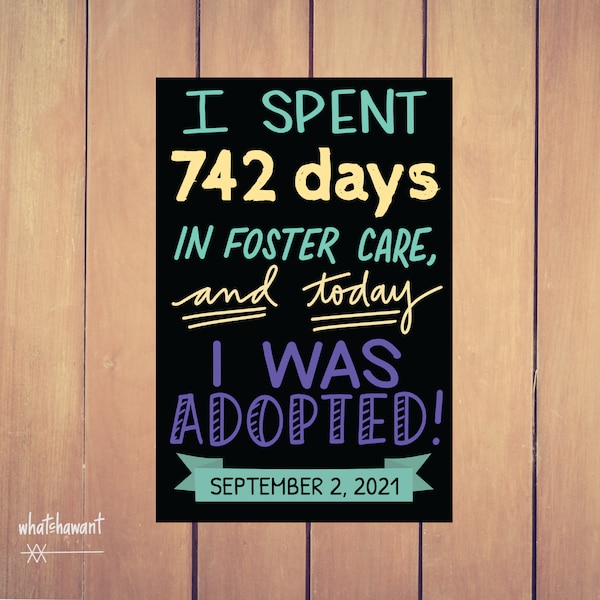Foster Care Sign - Etsy
