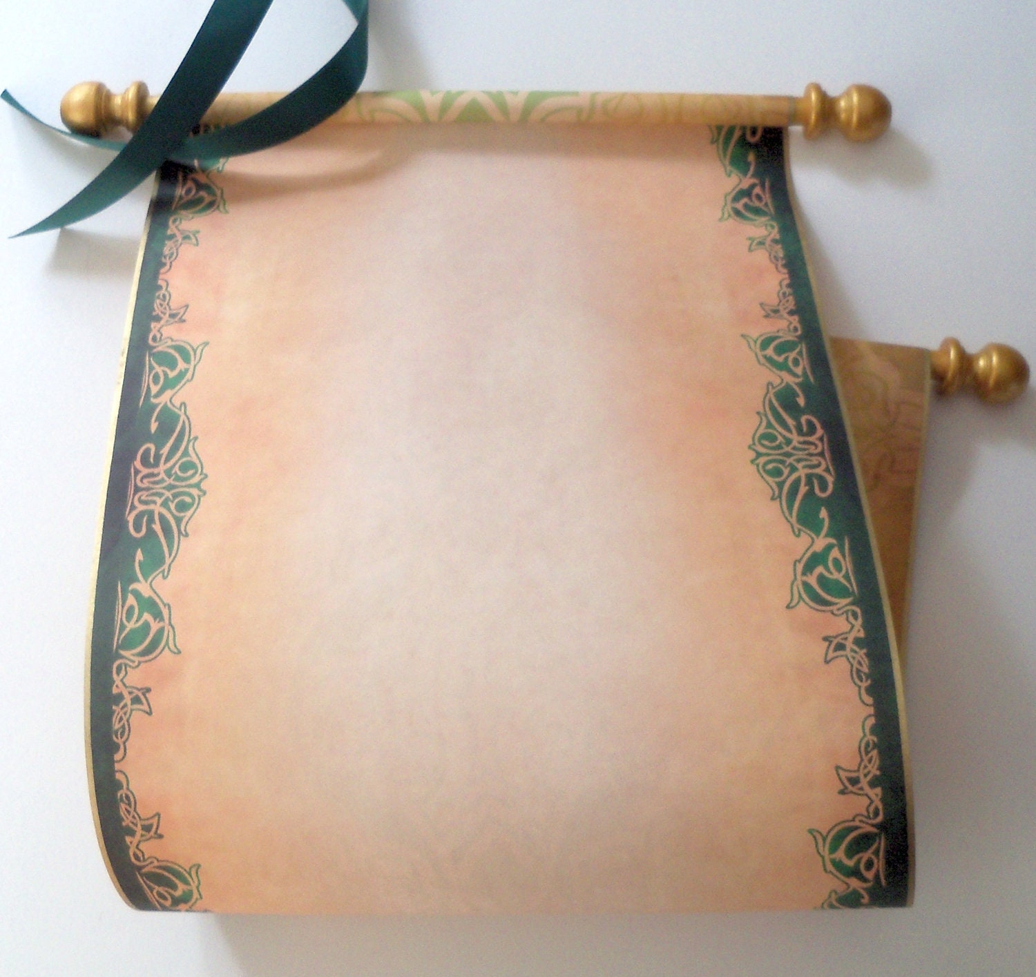 Romantic Blank Scroll for Wedding Vows Wedding Vow Scroll - Etsy Israel