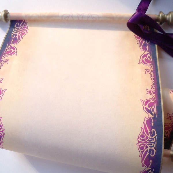 Parchment Scroll - Etsy