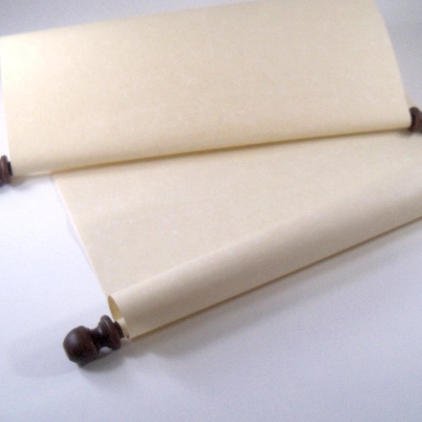 Parchment Scroll - Etsy