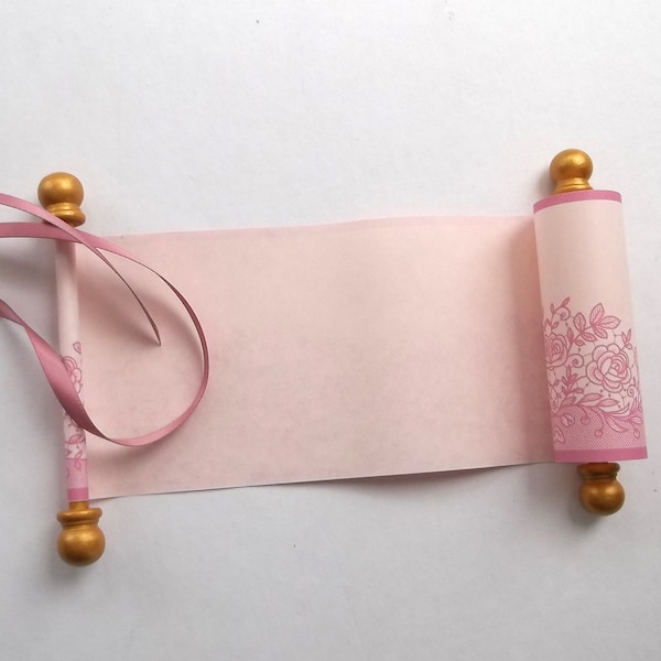 Scroll Invitation - Etsy