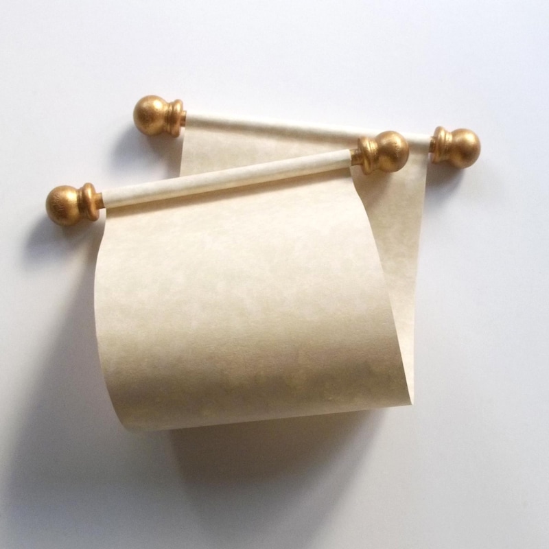 Blank Scroll - Etsy