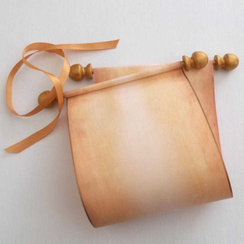 Scroll Invitations - Etsy