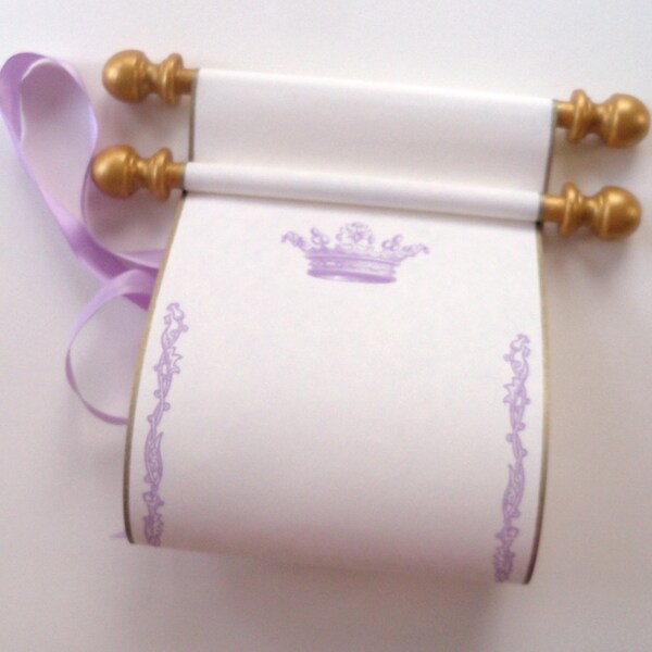 Princess Scroll - Etsy