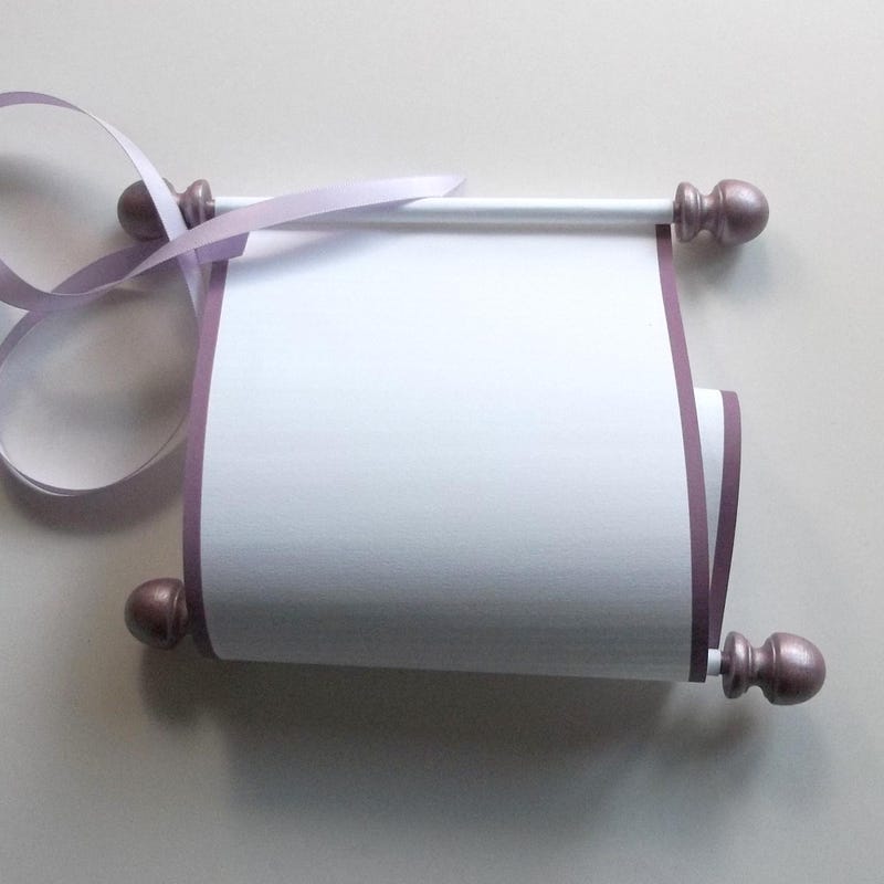 Blank Scrolls for Writing - Etsy