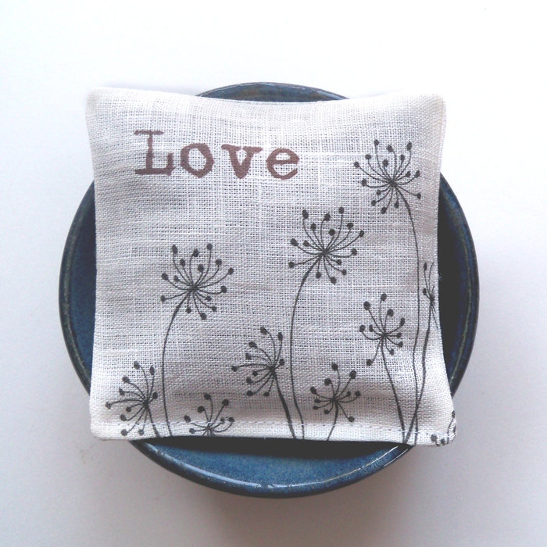 Lavender Sachet, Love With Dandelions - Etsy