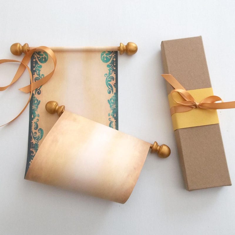 5 and 39 Scroll - Etsy