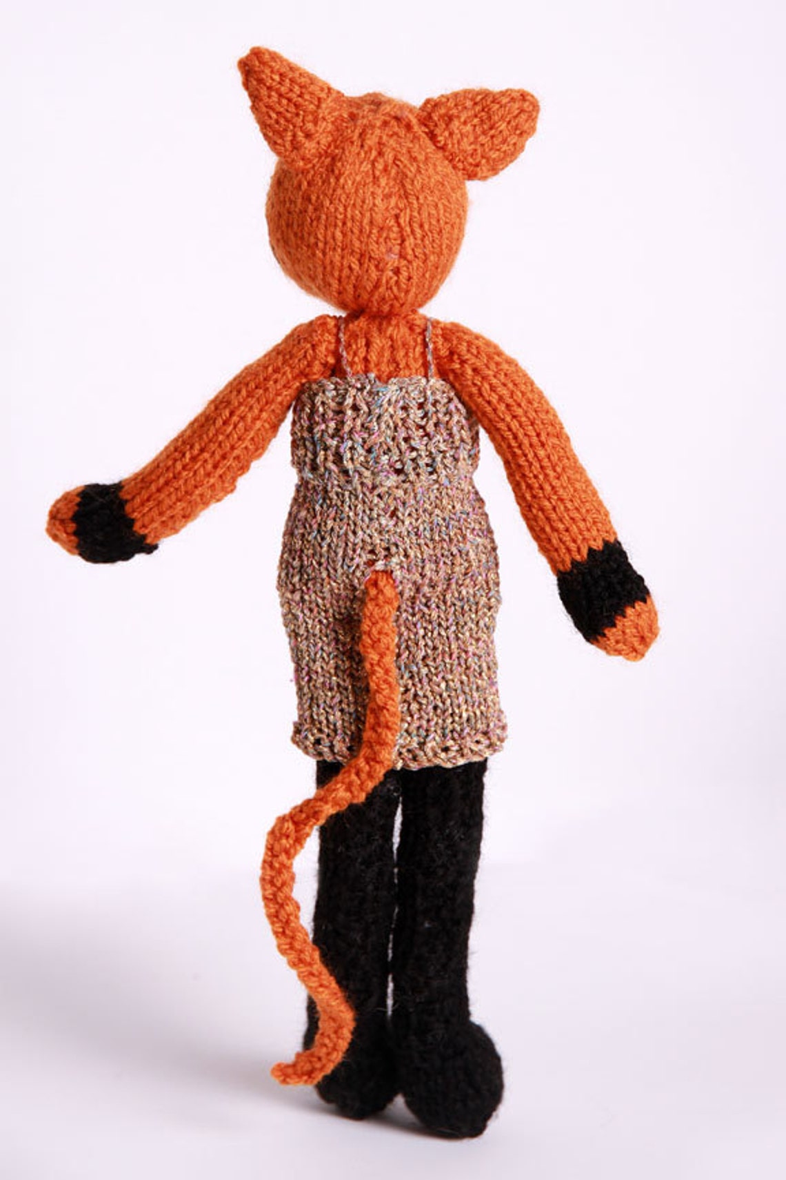 GINGER - A Worldly Feline - Knitting Pattern Instant Download - Ginger ...