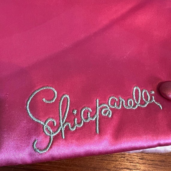 1950s Pair of Vintage Schiaparelli Shocking Pink Silk… - Gem