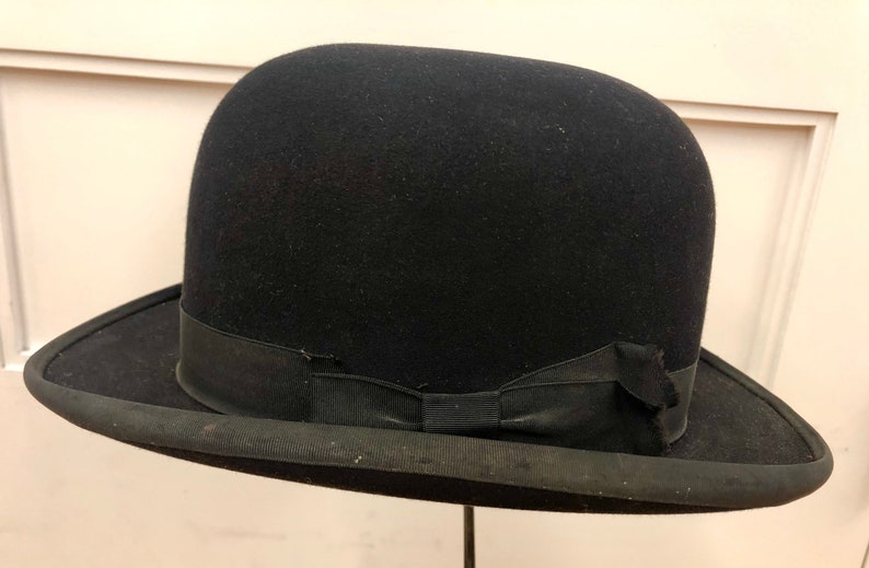 Gangster Era Black Bowler Hat, Penn-craft, A Division of John B ...