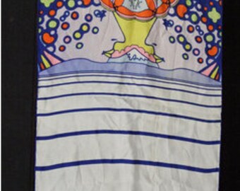 Peter Max Scarf - Etsy