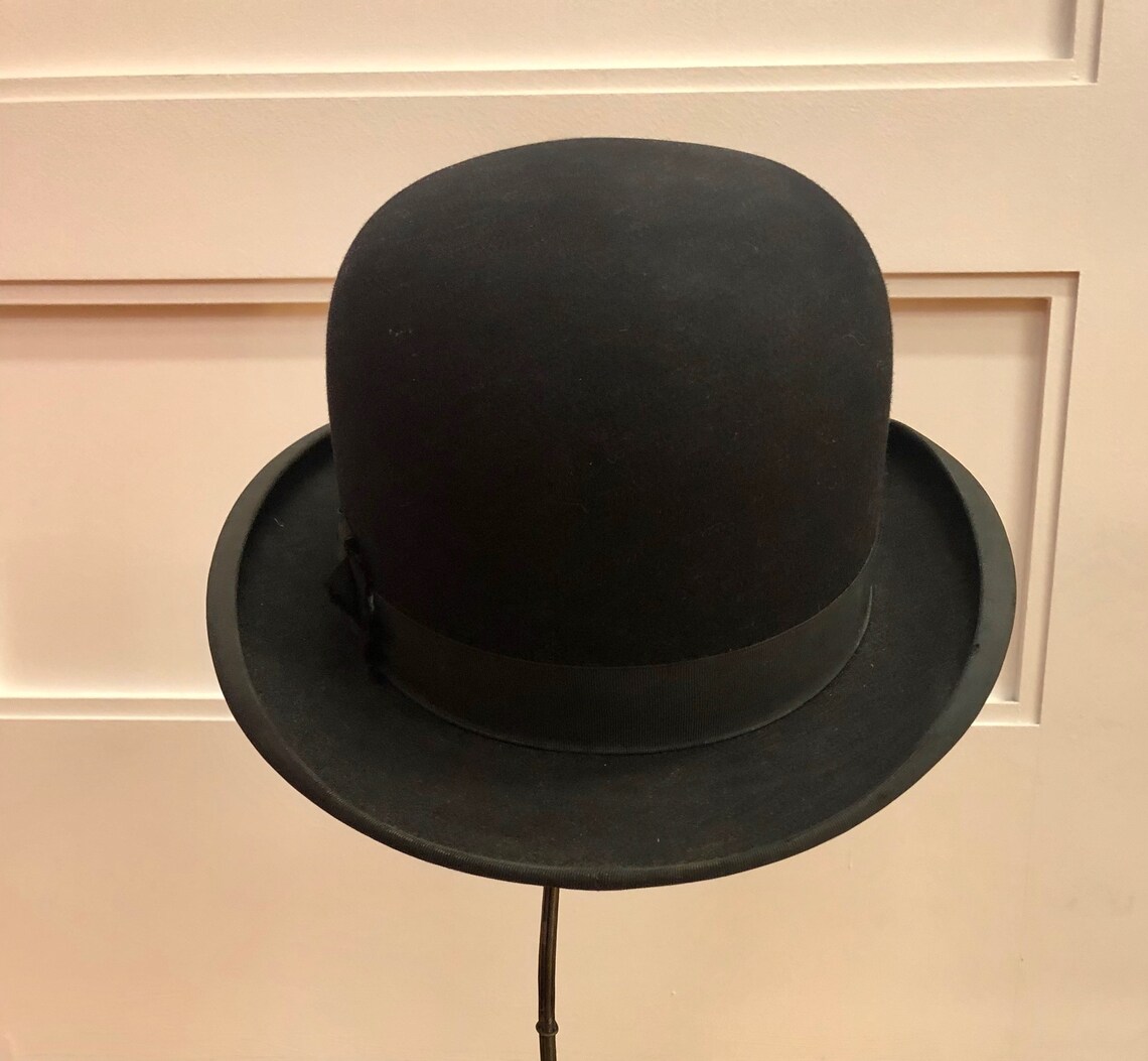 Gangster Era Black Bowler Hat, Penn-craft, A Division of John B ...