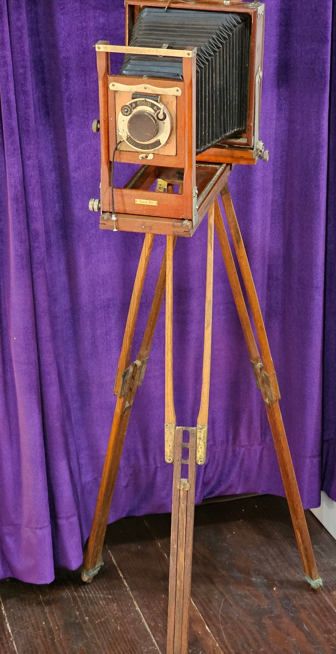 Ca 1904-1907 Antique Field Camera on Original Wood Tripod - Etsy
