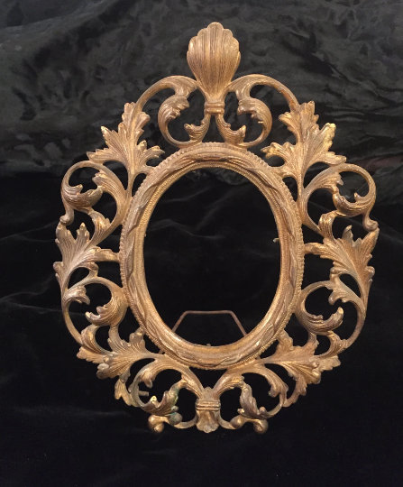 Victorian Era Brass Picture Frame , Ca Late 1800s, Early 1900s - Etsy