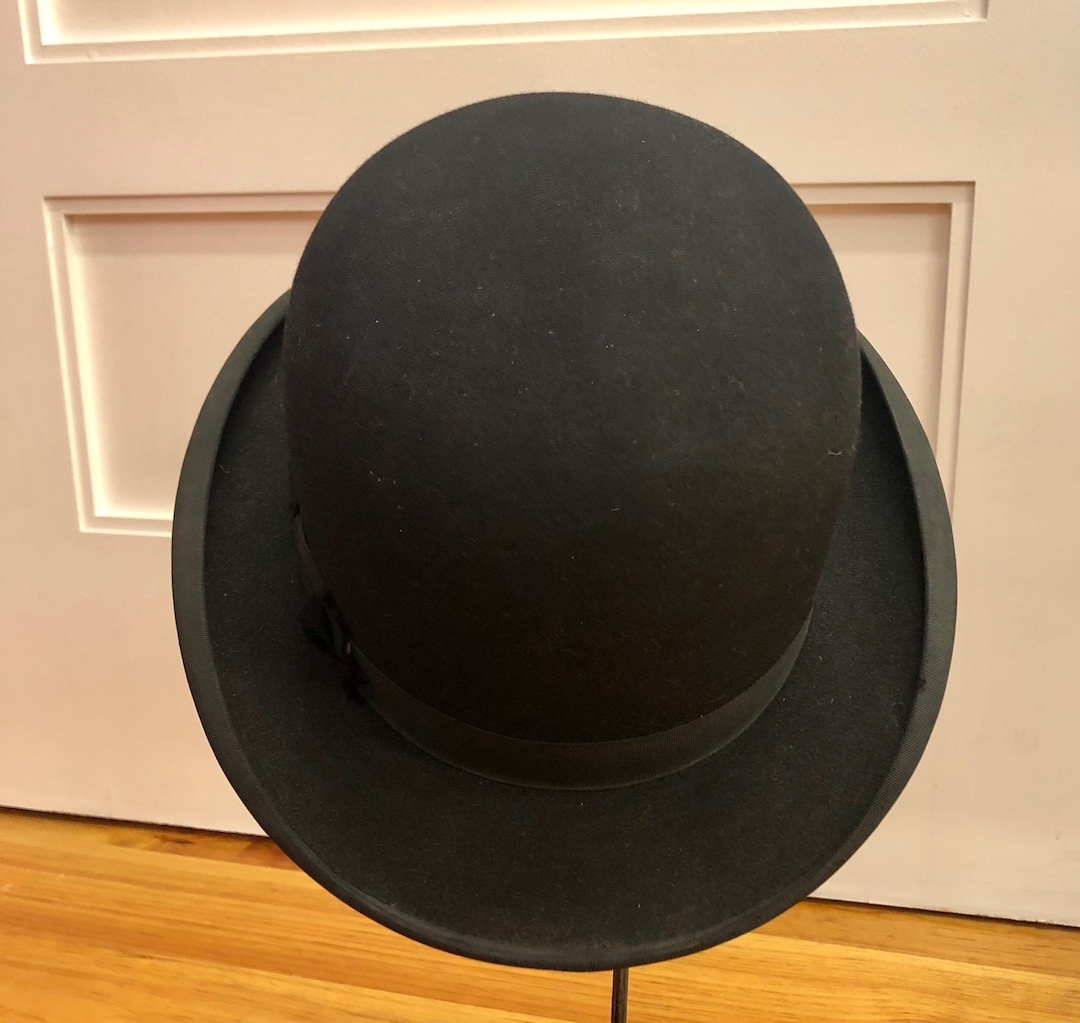 Gangster Era Black Bowler Hat, Penn-craft, A Division of John B ...